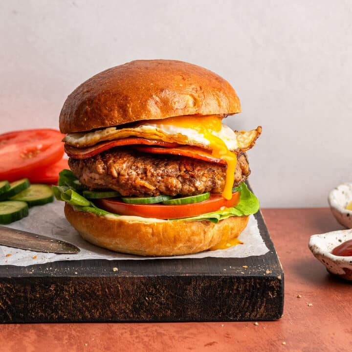 Taiwanese Breakfast Burger (Mei Er Mei Style) - Cherry on My Sundae