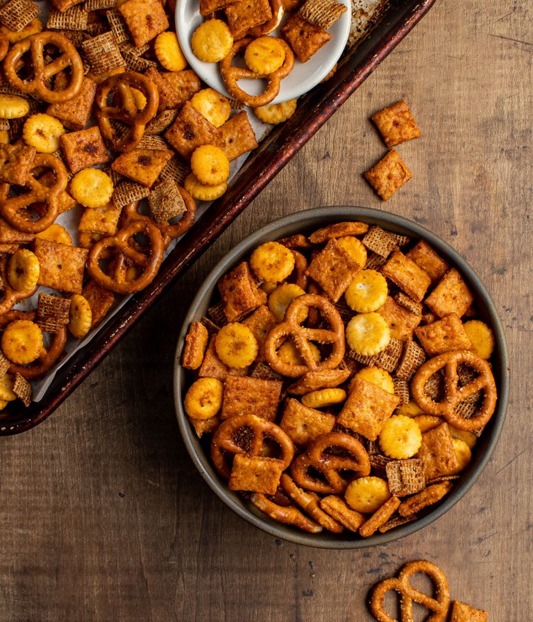 Homemade Cheez-It Party Mix - Cherry on My Sundae