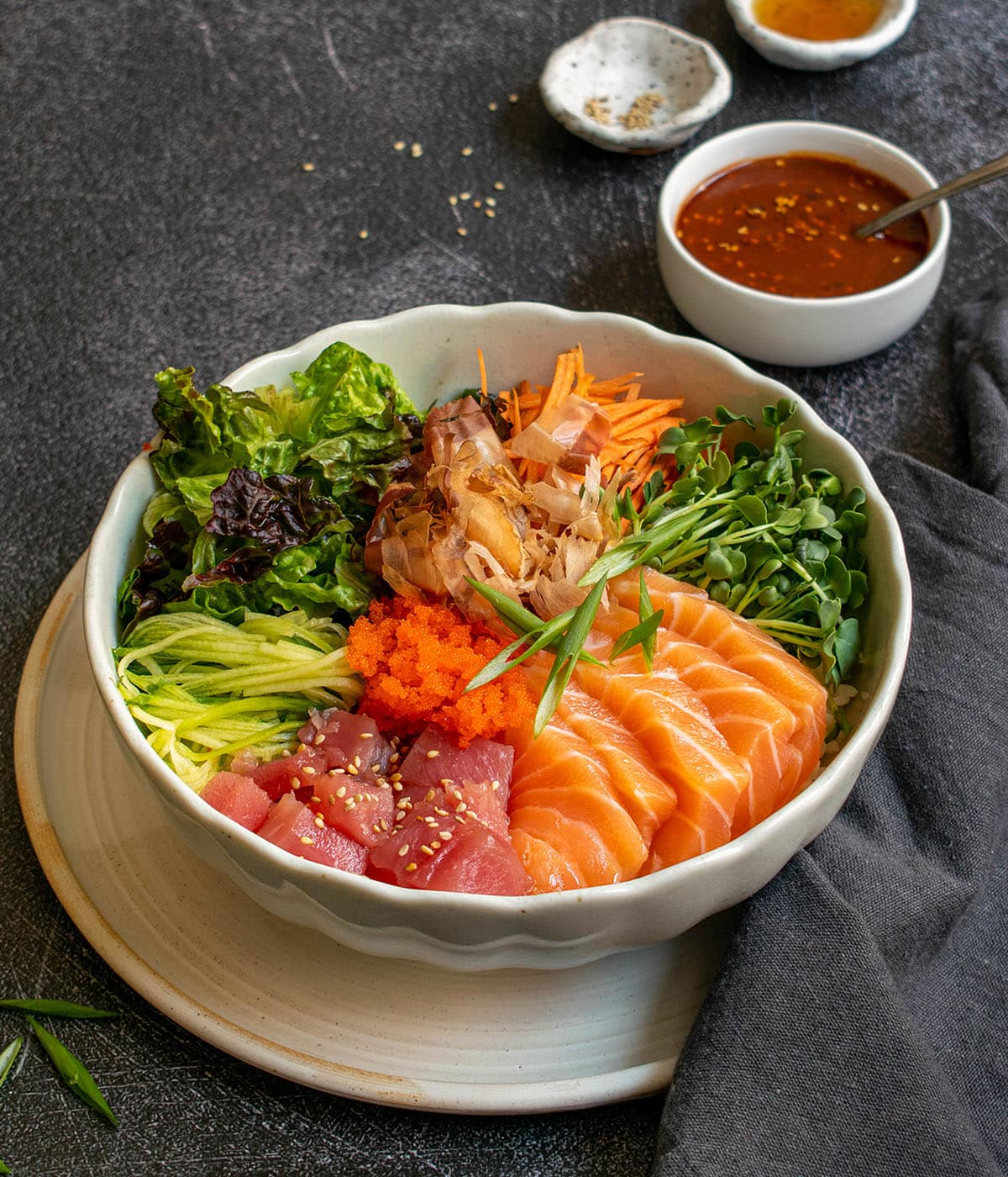 Hwe Dup Bap (Korean Sushi Bowl) - Cherry on My Sundae