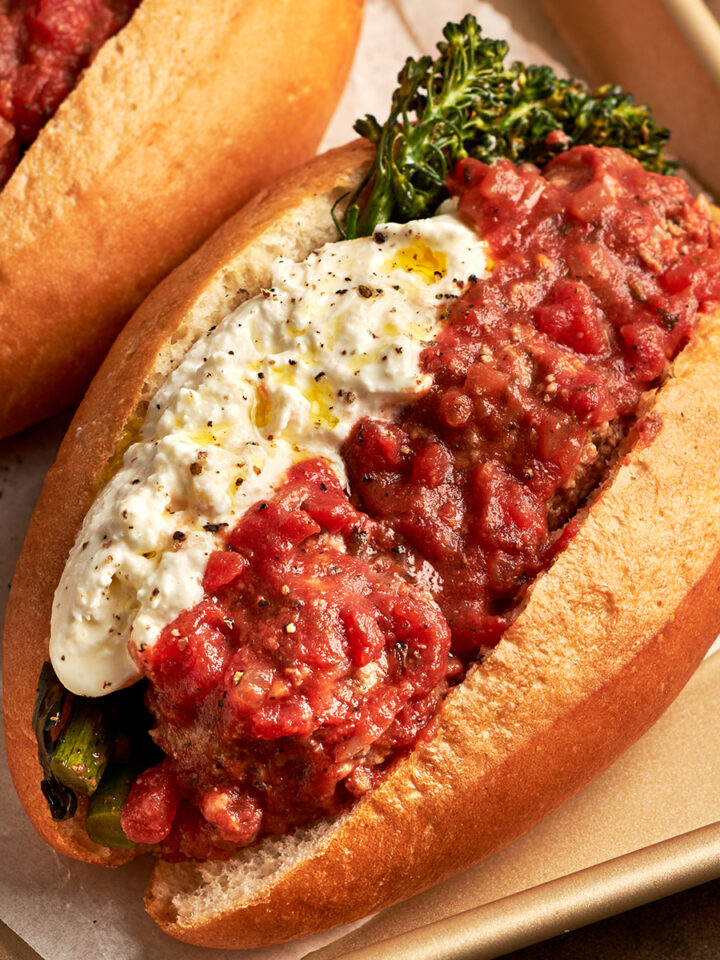 Pull Apart Nduja Meatball Sliders - Cherry on My Sundae