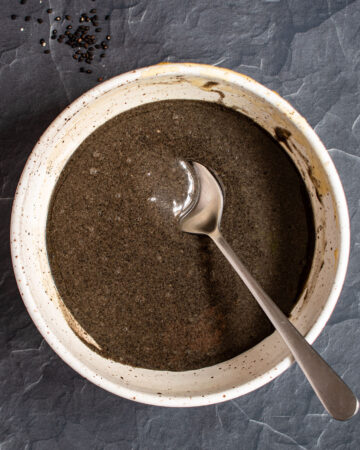 Black Sesame Rolls - Cherry on My Sundae