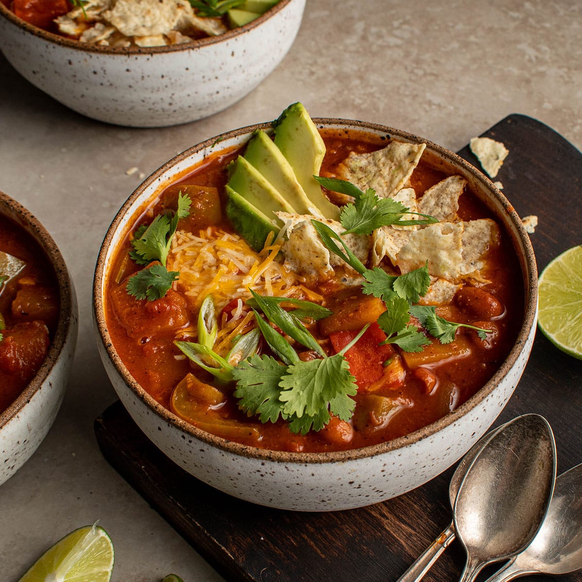 Crockpot Mexican Butternut Squash Chili - Cherry on My Sundae