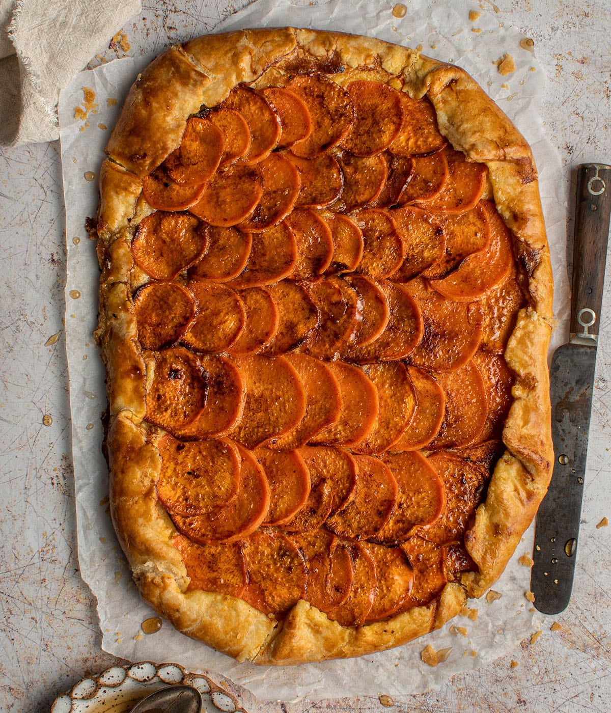 Maple Sweet Potato Galette - Cherry on My Sundae