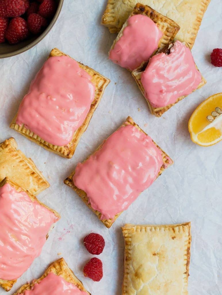 Raspberry Mango Pop Tarts - Cherry on My Sundae