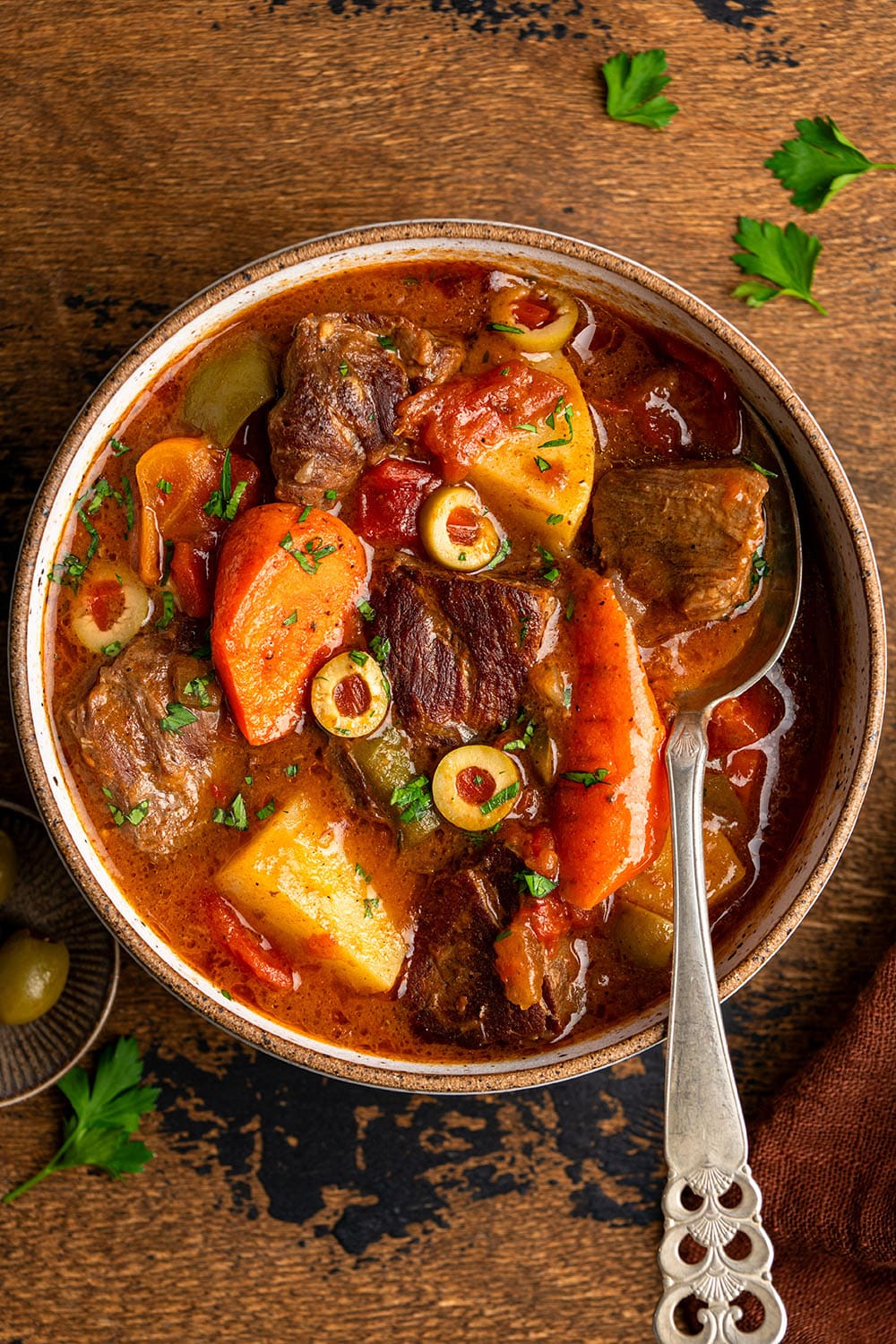 Spanish Beef Stew - Cherry on My Sundae