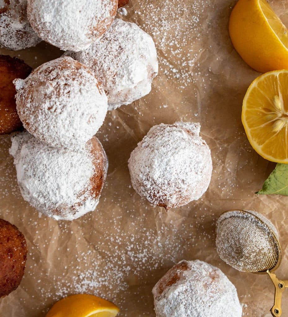 Meyer Lemon Fritters - Cherry on My Sundae