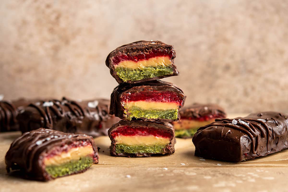 Matcha Twix Bars - Cherry on My Sundae
