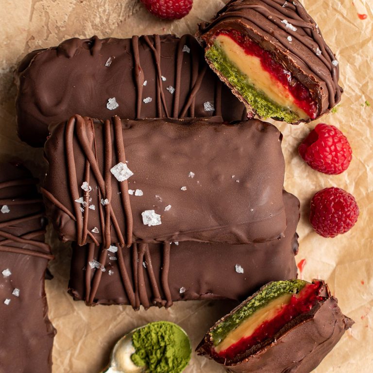 Matcha Twix Bars - Cherry on My Sundae