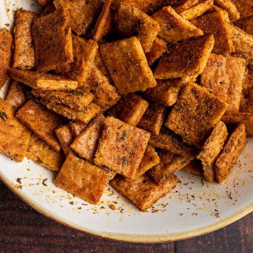 Spicy Ranch Cheddar Crackers - Cherry on My Sundae