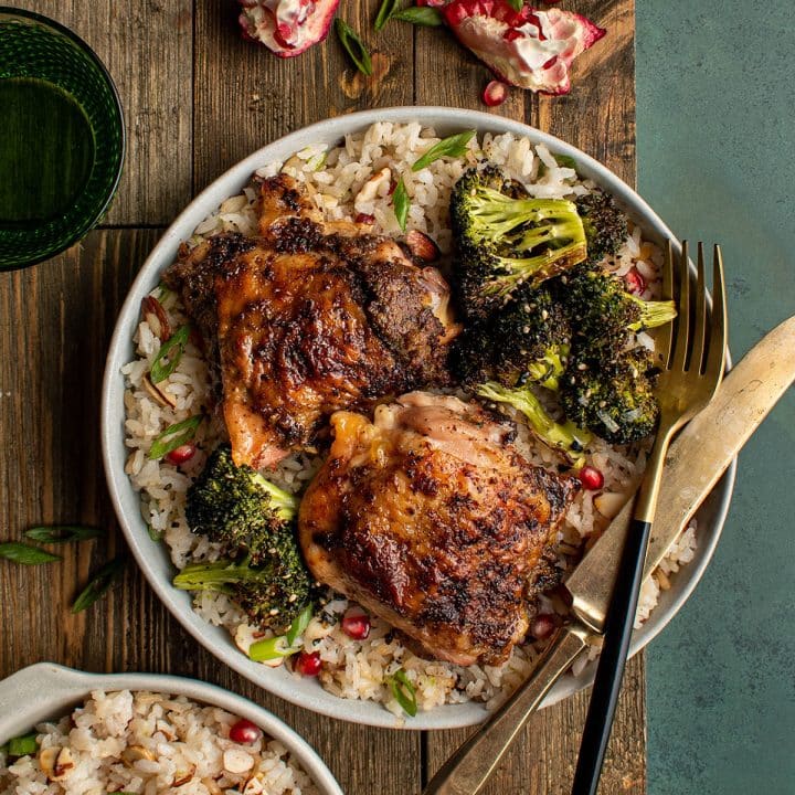 Roasted Miso Mushroom Chicken - Cherry on My Sundae