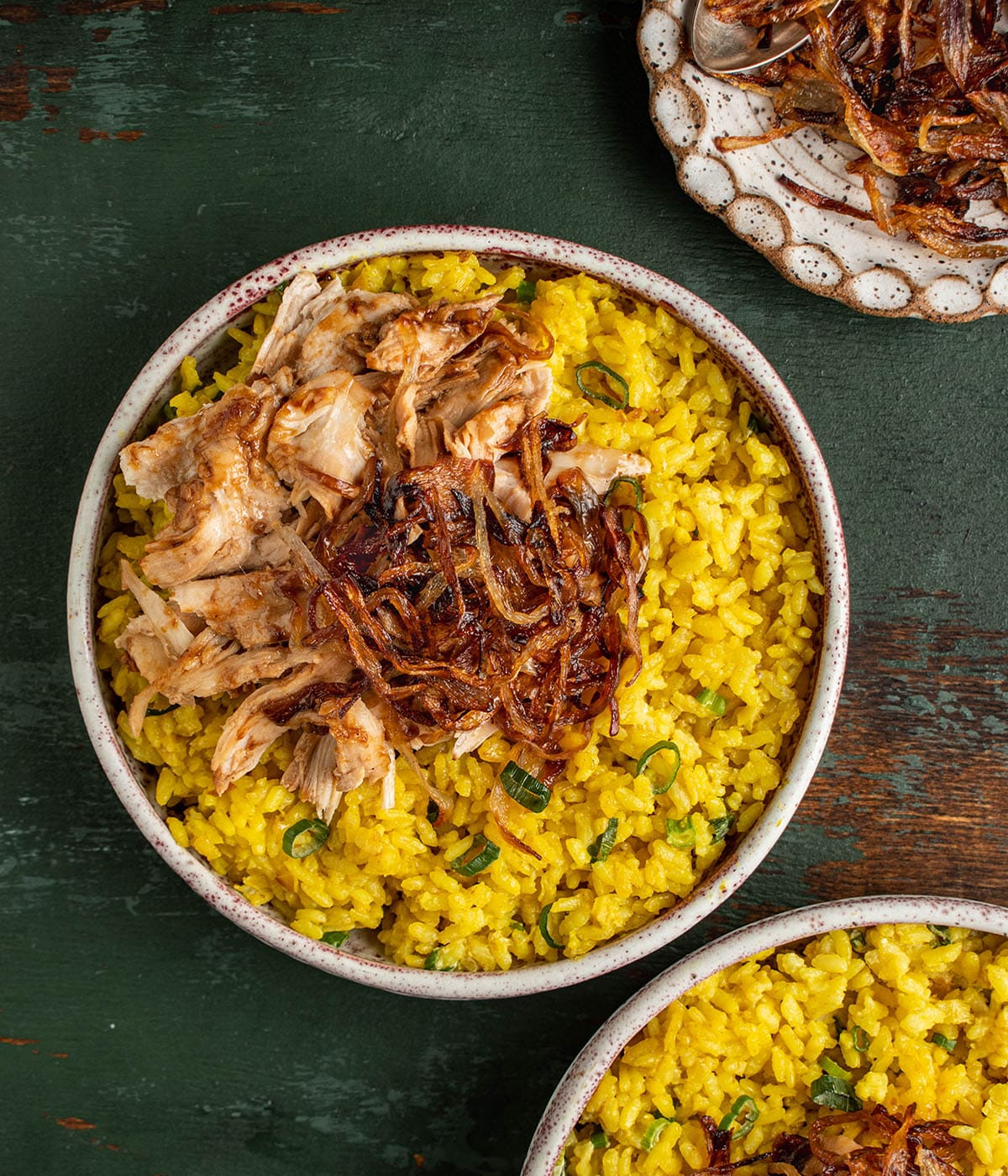 Taiwanese Turkey Yogurt Scallion Rice - Cherry on My Sundae
