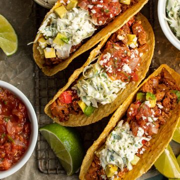 Not Your Average Hard Shell Tacos - Cherry on My Sundae