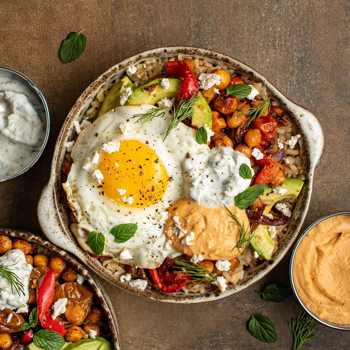 Mediterranean Chickpea Bowl - Cherry on My Sundae