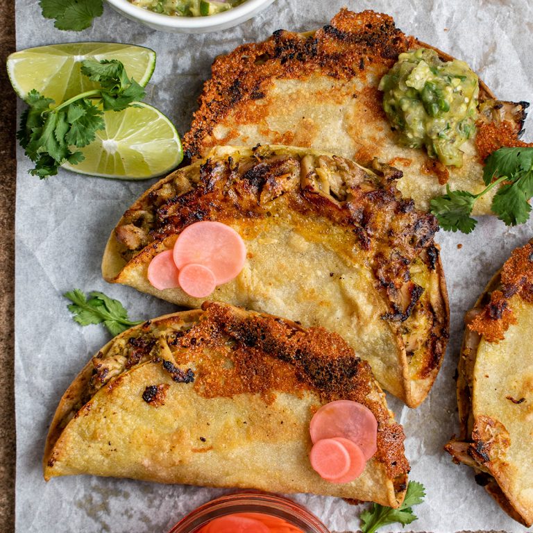 Crispy Mojo Chicken Tacos - Cherry on My Sundae