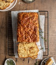 Caramelized Shallot Cheesy Bread - Cherry on My Sundae