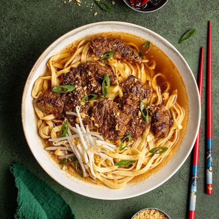 Satay Beef Noodle Soup - Cherry on My Sundae