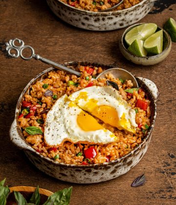 Thai Red Curry Fried Rice - Cherry on My Sundae