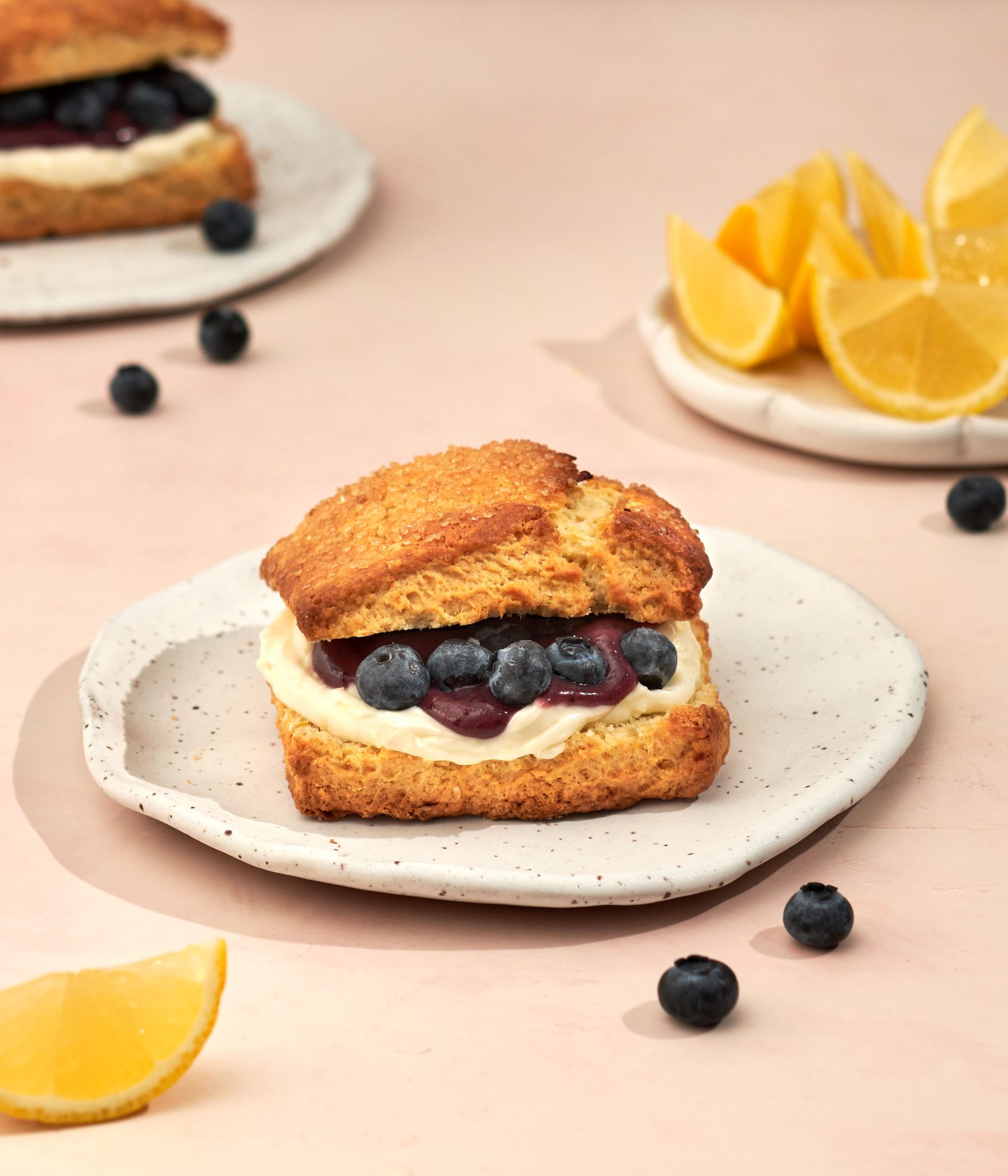 Lemon Blueberry Shortcakes - Cherry on My Sundae