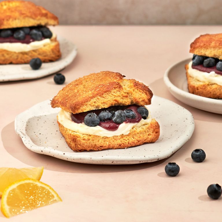 Lemon Blueberry Shortcakes - Cherry on My Sundae