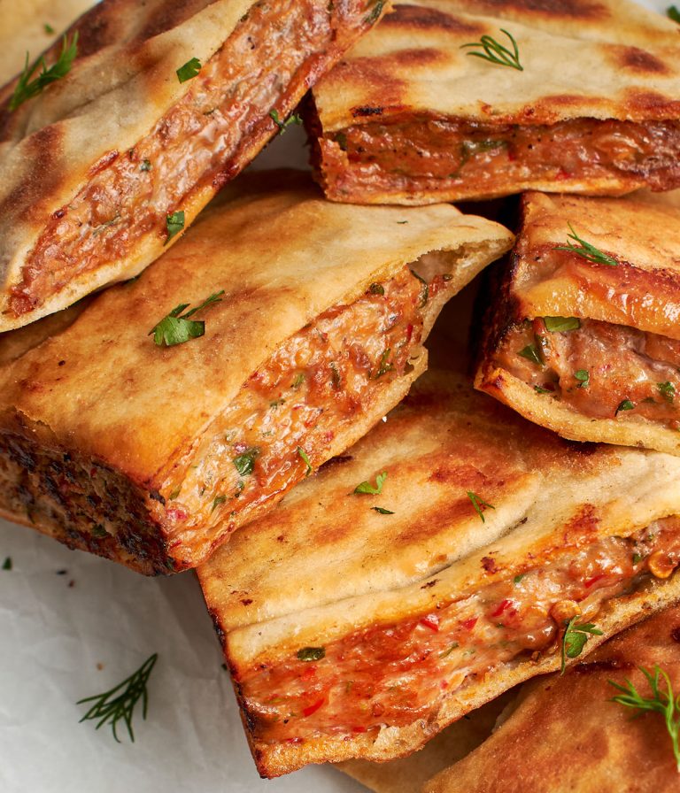 Harissa Chicken Arayes - Cherry on My Sundae