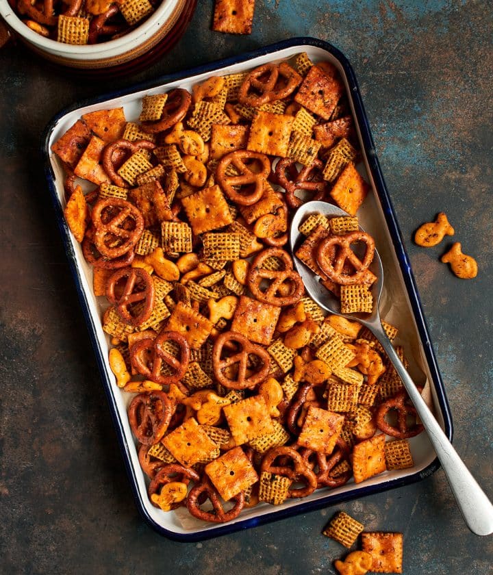 Dill Honey Mustard Snack Mix - Cherry on My Sundae