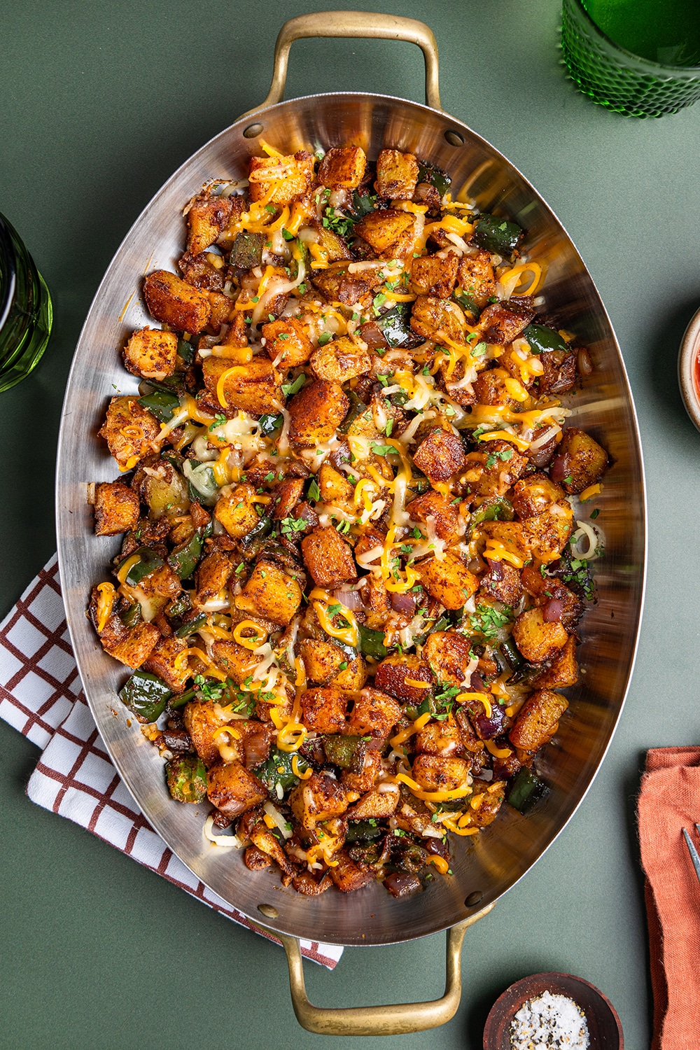 Cheesy Mexican Home Fries - Cherry on My Sundae