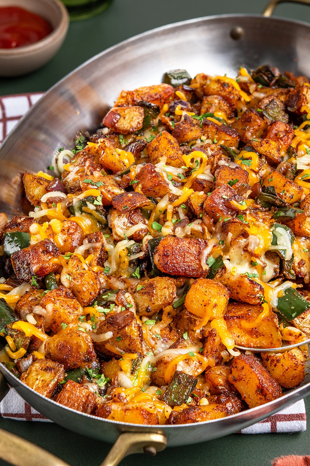 Cheesy Mexican Home Fries - Cherry on My Sundae