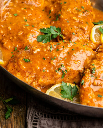 One Pan Spanish Garlic Chicken - Cherry on My Sundae