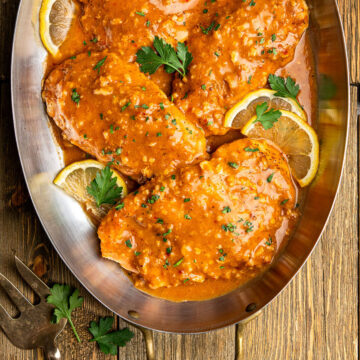 One Pan Spanish Garlic Chicken - Cherry on My Sundae