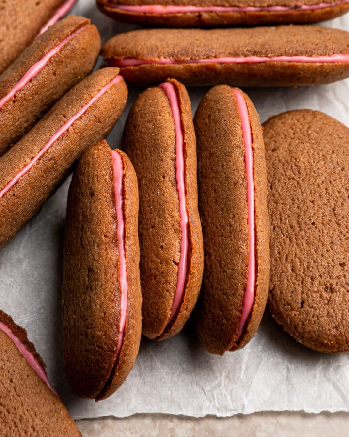 Chocolate Raspberry Milano Cookies - Cherry on My Sundae